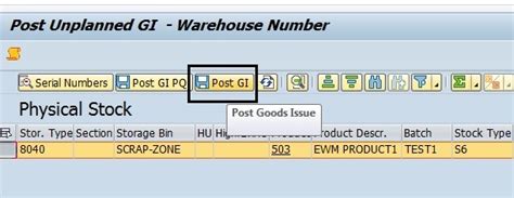 Inventory Scrapping And Write Off Process In Decen SAP Community