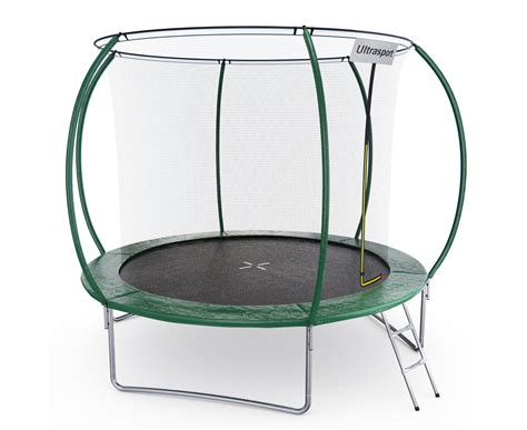 Батут DFC ULTRASPORT 10 ft с внутренней сеткой / лестница в комплекте ...