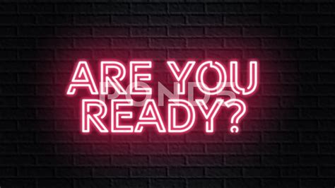 Are You Ready Sign
