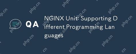 Nginx單元：支持不同的編程語言 Nginx Php中文網