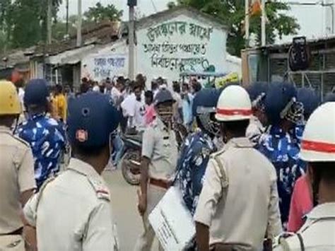 Wb Panchayat Polls Fresh Violence In Birbhum On Last Day Of Filing