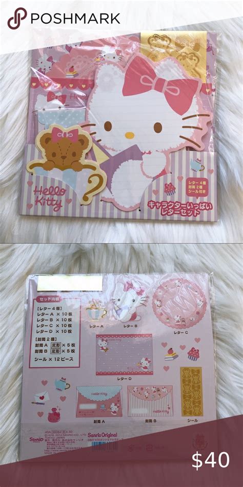 Hello Kitty Sanrio Letter Set