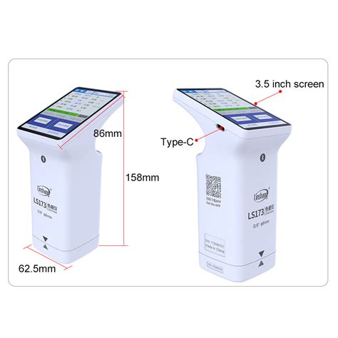 Jual Digital Colorimeter Portable Colormeter Ls173 D 8° Professional Linshang Color Measuring