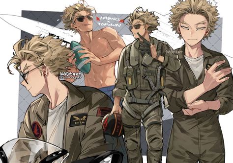 Hawks Boku No Hero Academia And More Drawn By Kadeart Danbooru