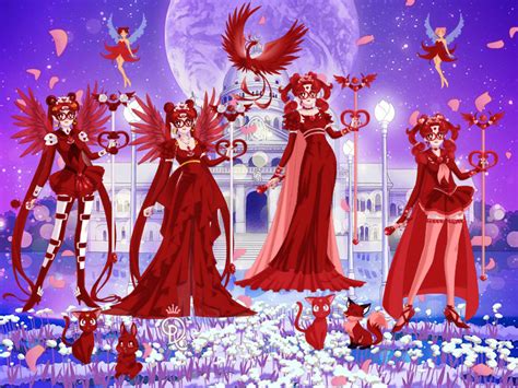 Sailor Ruby Moon And Sailor Heart By Sailorrose92 On Deviantart