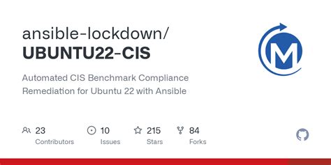 Github Ansible Lockdownubuntu22 Cis Automated Cis Benchmark