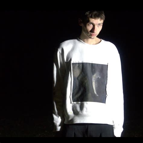 A Bit Of A Mad One White Crewneck Glaive Official Store