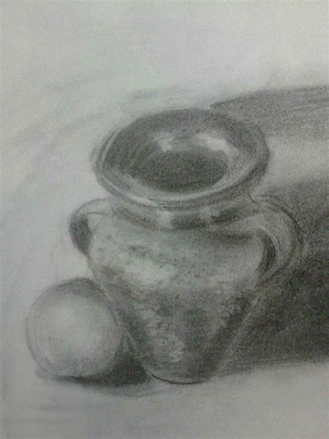 Estudio de Arte Orzán Dos jarrones a carboncillo