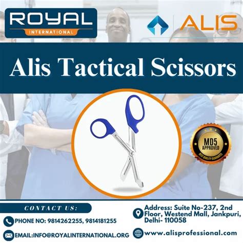 Alis Tactical Scissors At Rs 150 Piece Dressing Scissor In Jalandhar