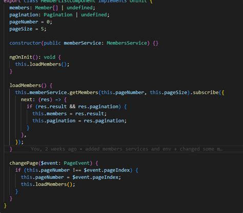 Pagination With C Dotnet Angular Problem C