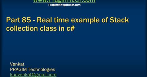 Sql Server Net And C Video Tutorial Part Real Time Example Of