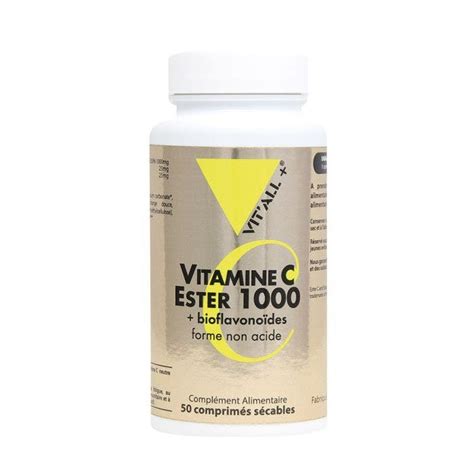 Vitamin C Ester 1000 50 Divisible Tablets Vitall Easypara