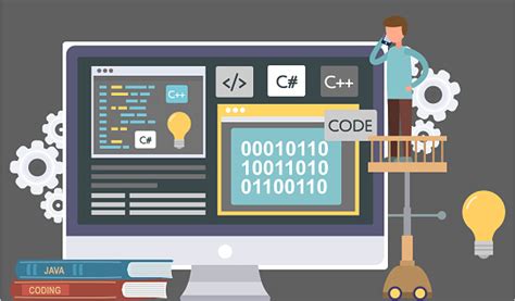 Teknik Dan Pengkodean Programmer Programmer Bekerja Pada Pengembangan