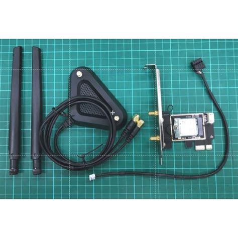 【全新現貨】intel Ax200 Ax210 桌上型wifi 6 無線網卡最高規格防跳脫天線接頭壓板組裝 蝦皮購物