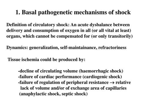 Ppt Circulatory Shock Hypoperfusion Powerpoint Presentation Free Download Id 5103346