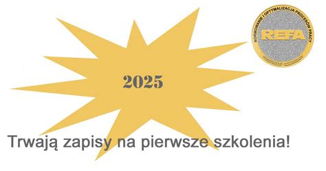 Trwają Zapisy Na Pierwsze Szkolenia Otwarte Refa W 2025 Roku Stowarzyszenie Refa Wielkopolska