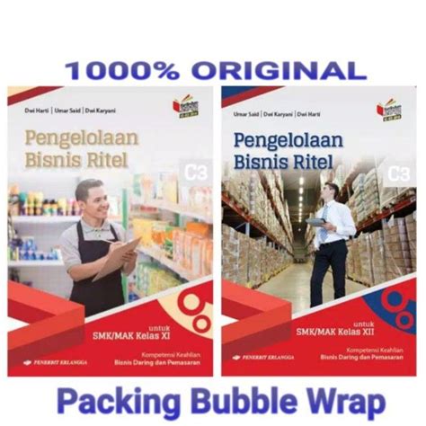 ORIGINAL PENGELOLAAN BISNIS RITEL Untuk SMK MAK Kelas 11 12 KIKD