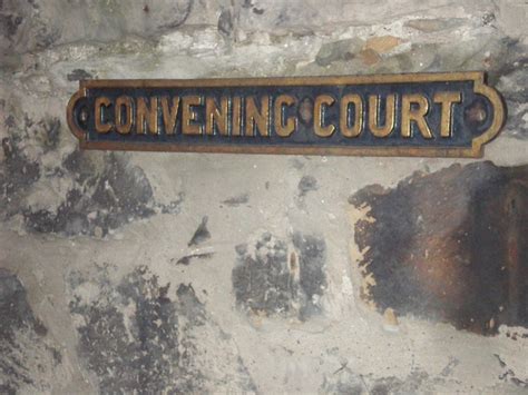 Convening Court Linked The Auld Ducks To Dean Path With A Set Of Stone