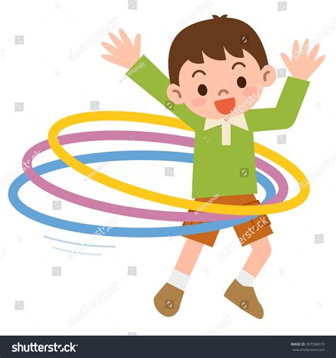 훌라후프 스톡 벡터로열티 프리 287368973 Shutterstock