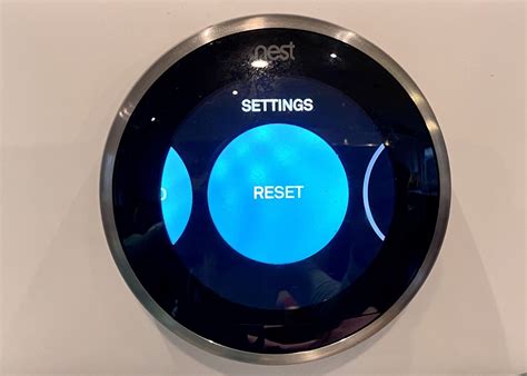 How To Reset A Nest Thermostat
