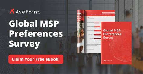 Global Msp Preferences Survey Avepoint Australia