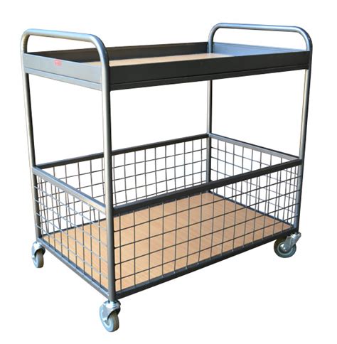 two tier multi purpose trolley top quality