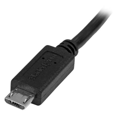 Startech Micro USB Extension Cable 50 Cm Black Techinn