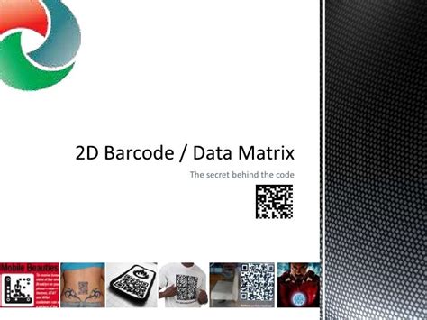 The 2d Code Data Matrix