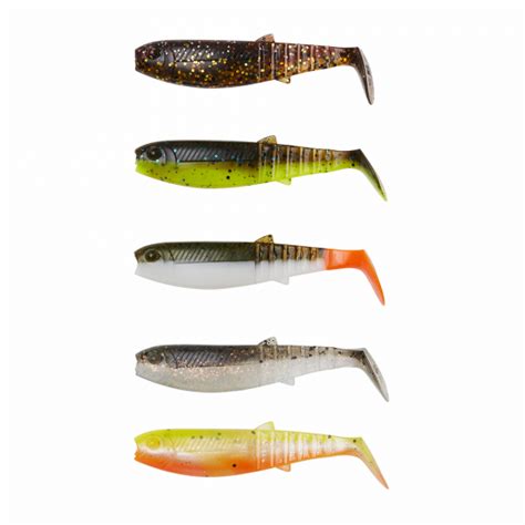 Kit Leurres Souples Savage Gear Cannibal Shad Leurre de la pêche