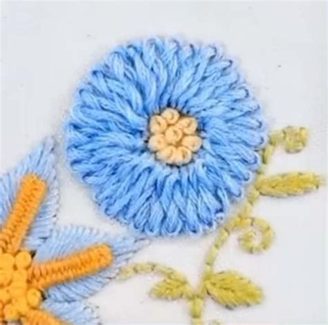 Hand Embroidery Flower Design Artofit