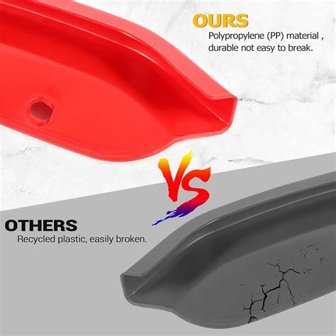 Buy AUXMART Front Bumper Lip Splitter Protector Cover Replacement For Hellcat SRT