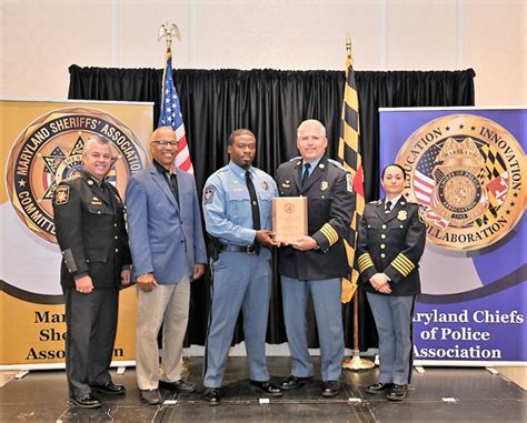 St Marys County Sheriffs Office Staff Awarded At Maryland Sheriffs