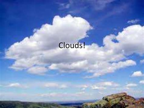 Clouds Ppt