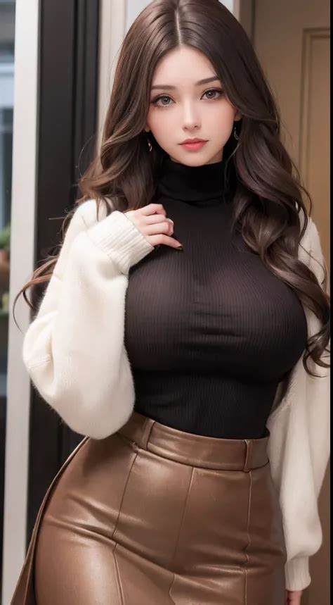 Woman25 Age Old Hairbrown Long Wavy Eyessmart Eyes