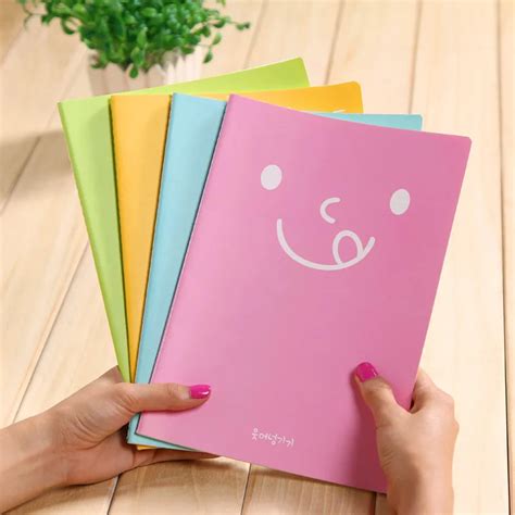 Free Shipping Stationery Fresh 16k Large Notebook Fashion Tsmip