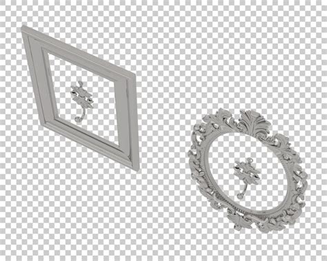 Кадр изолирован на прозрачном фоне 3d илюстрация Премиум Psd Файл