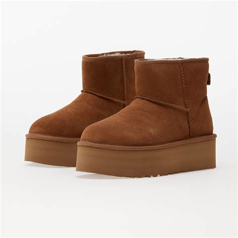 Dámské Tenisky A Boty Ugg W Classic Mini Platform Chestnut 1134991 Che Footshop