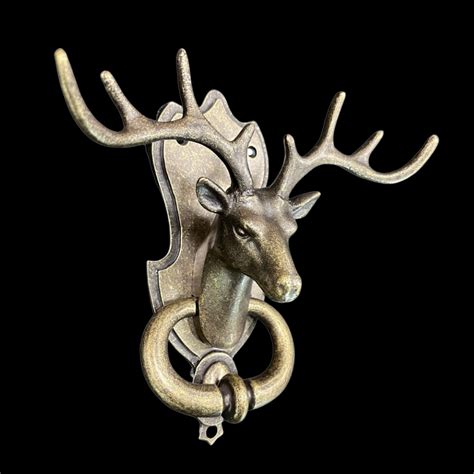 Elk Antique Brass Door Knocker Ace Hardware Pvt Ltd
