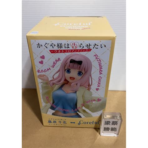 日版 Taito 輝夜姬想讓人告白？coreful 藤原千花 居家服 景品公仔 蝦皮購物