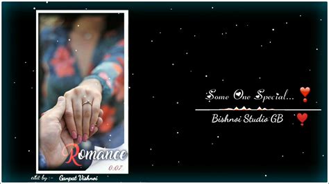 New Romentic Love Status Tere Mere Pyar Ki Baate Kyun Duniya By Bishnoi