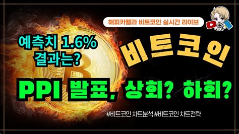 비트코인 실시간 실시간 Ppi 발표 예측치 16 상회 하회 1011 저녁💎비트코인 비트코인실시간 이더리움 리플 Cryptocurrency 차트분석