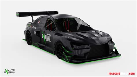 Mitsubishi Lancer Evo X Time Attack Cad Body Project