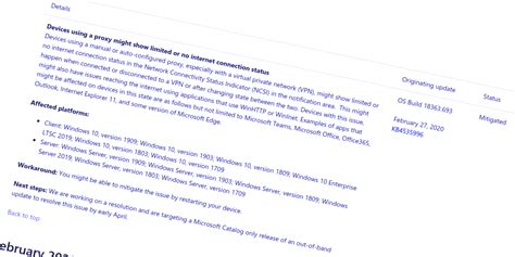 New Networking Issue In Windows 10