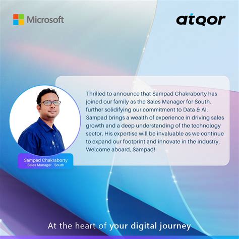 Sampad Chakraborty On Linkedin This New Chapter Promises To Be Exhilarating And Im Ready To Make