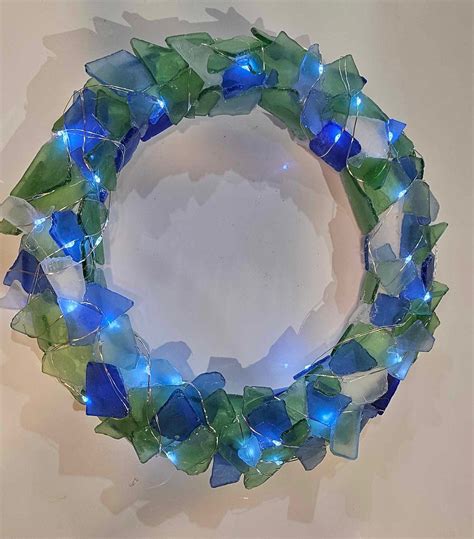 Sea Glass Wreath Kit Mk Glass Designs
