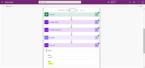 retrieving more than 5000 records using power automate flow