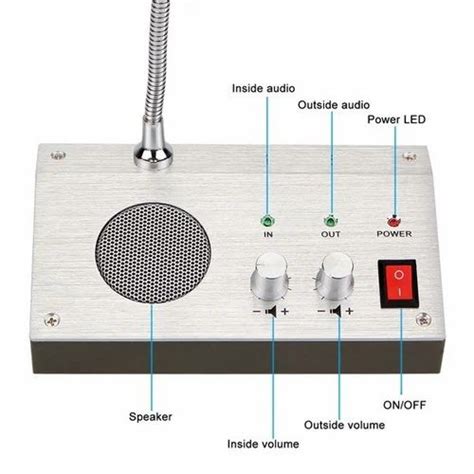 Kvs Enterprises Electricity Window Speaker System Intercom System For Speaking At ₹ 2999 Piece