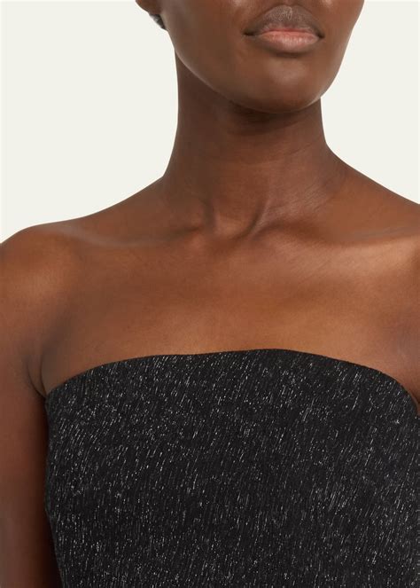 Anna Quan Aelin Sparkly Layered Column Dress Bergdorf Goodman