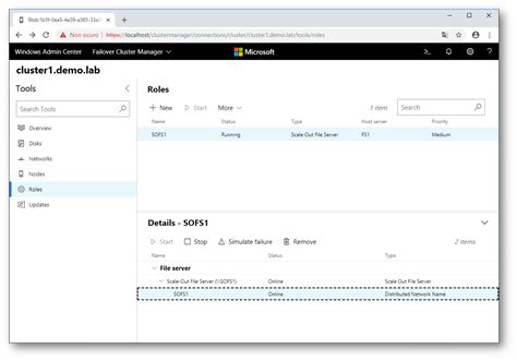 creare uno scale out file server in windows server 2019 e windows