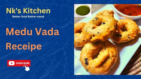 Medu Vada Easy Urad Dal Vada मेदू वड़ा South Indian Vada Nks
